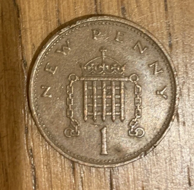 VERY RARE 1P Coin - 1971 - NEW PENCE One Penny - Collectors Coin £150. ...