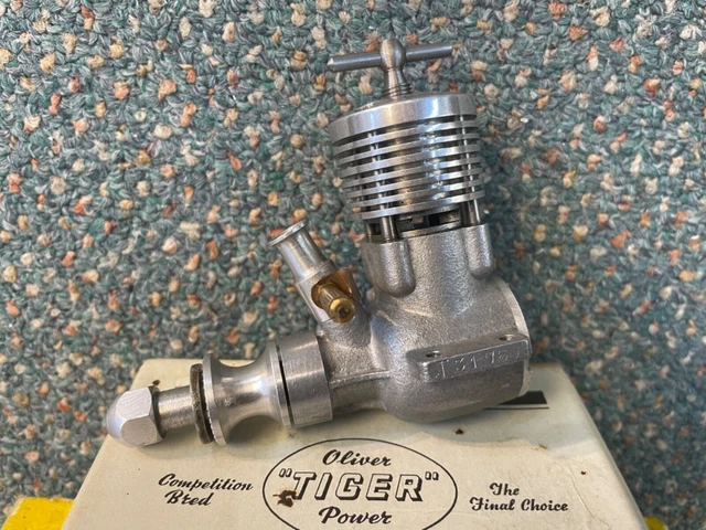 OLIVER TIGER MK3 2.5cc vintage racing diesel engine £190.00 - PicClick UK