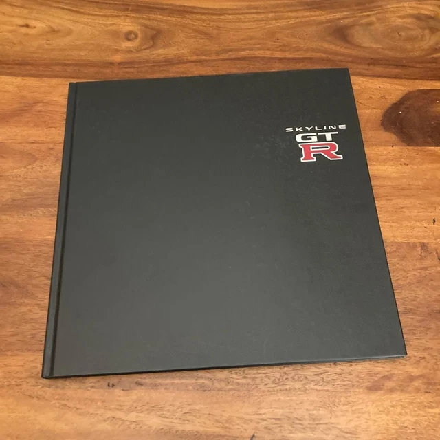 NISSAN SKYLINE R34 GTR Catalog Hardcover, Collectible, Good Condition ...