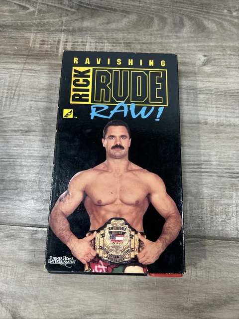 RAVISHING RICK RUDE: Raw! World Championship Wresting WCW VHS Tape 1993 ...