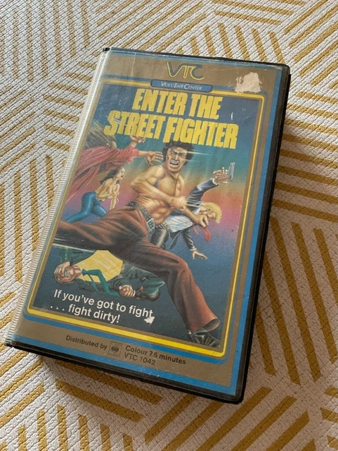 ENTER THE STREETFIGHTER VHS pre-cert VTC DPP £15.00 - PicClick UK
