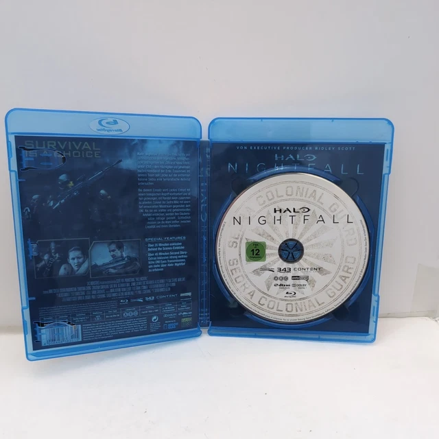 MIKE/CHONG,CHRISTINA/WADDINGTON,STEVE COLTER - Halo:nightfall Blu-Ray ...
