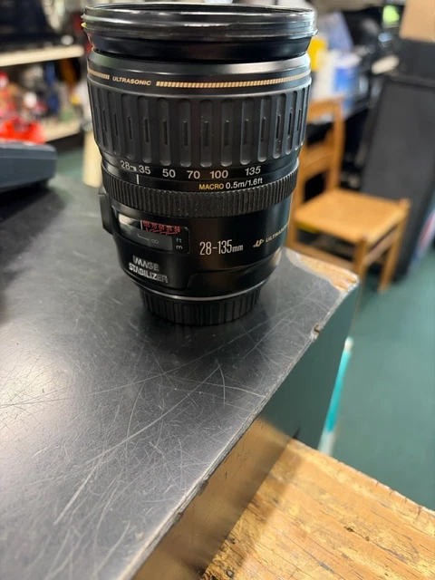 CANON EF 28-135MM f3.5-5.6 IS USM Macro Lens Ultrasonic (HPB027545) £ ...