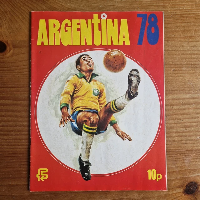 FKS ARGENTINA 78 World Cup 1978 Football Sticker Album Book 36/300 VGC ...