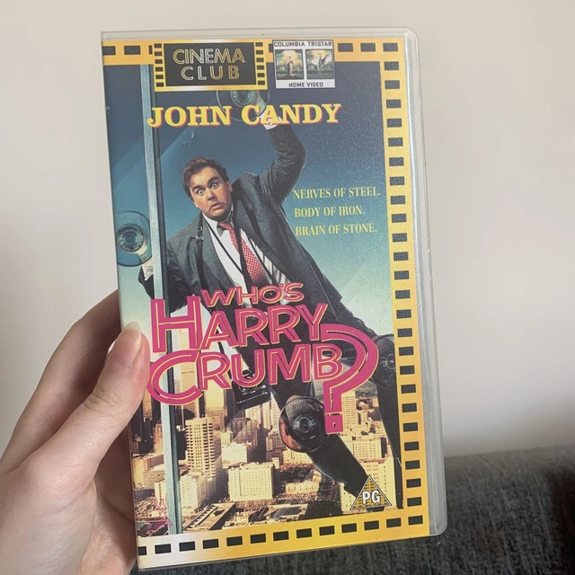 WHO’S HARRY CRUMB Starring John Candy - VHS Video Movie Cassette Tape ...