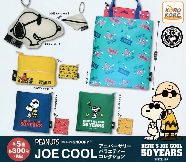 SNOOPY JOE COOL Anniversary Variety Collection Full Comp Gacha Gacha ...