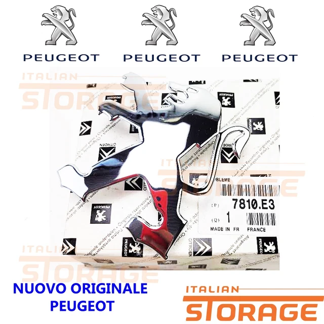 PEUGEOT 406 ORRNEMENT Logo Emblème Avant Neuf Original 7810E3 7810.E3 ...