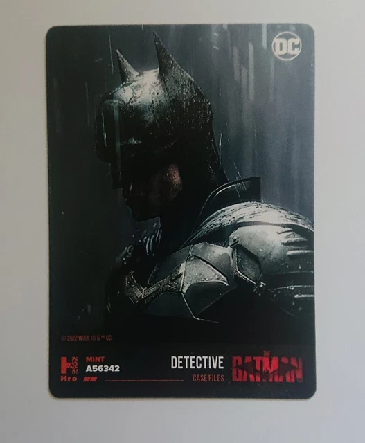 2022 DC H ro Multiverse Chapter 1 Card - The Batman Movie - Case Files ...
