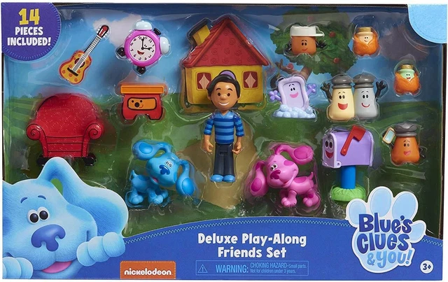 BLUE'S CLUES & You! Deluxe Play-Along Figure Set £22.49 - PicClick UK