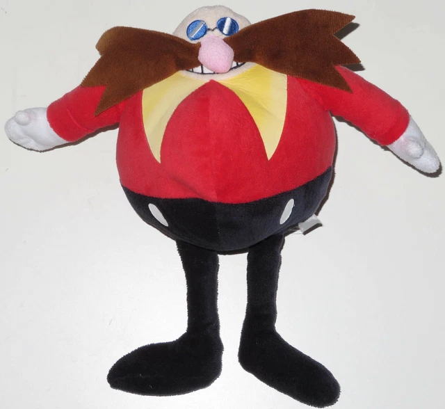 2011 12& DR Robotnik Eggman Sonic The Hedgehog Pms Sega Plush Soft Toy ...