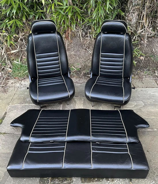 CLASSIC ROVER MINI Cooper Mpi Sportspack Black Leather Seats Front ...