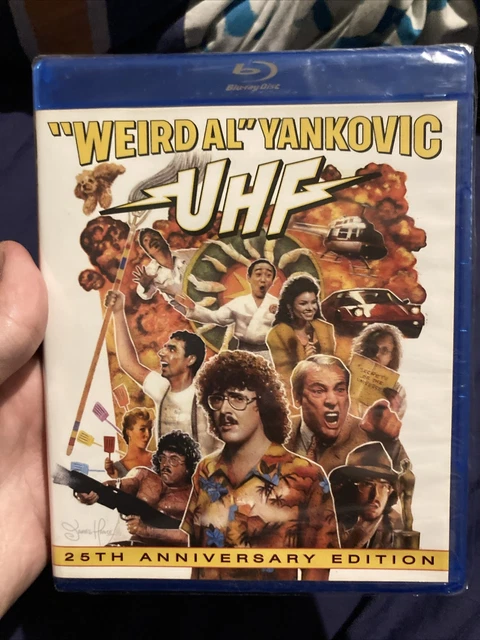 UHF (25TH ANNIVERSARY Edition) (Blu-ray) Weird Al Yankovic (US IMPORT ...