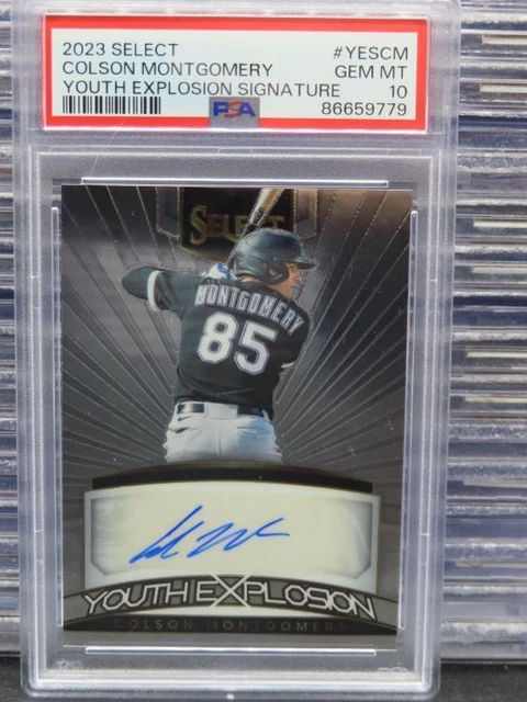 2023 SELECT COLSON Montgomery Youth Explosion Signatures Auto #OUI-CM ...