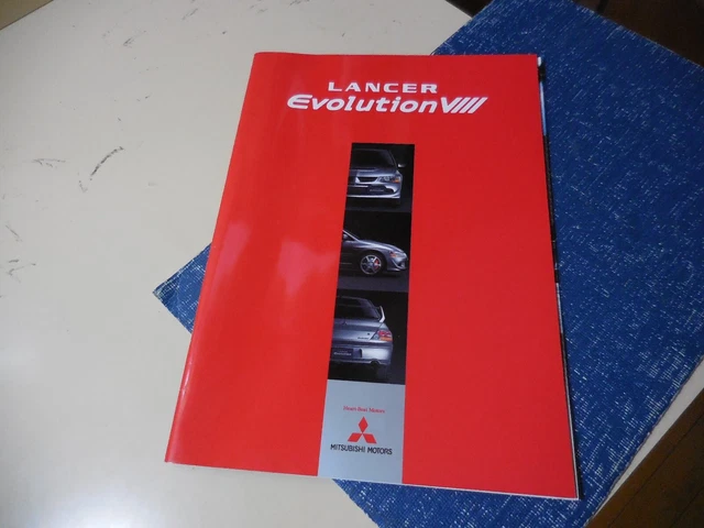 MITSUBISHI LANCER EVOLUTION VIII Japanese Brochure 2003/01 GH-CT9A 4G93 ...