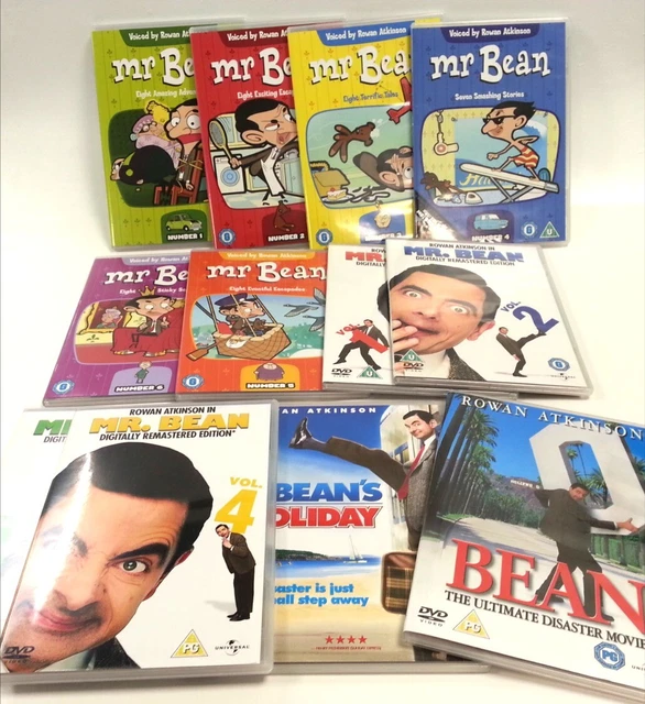 MR BEAN THE Ultimate Collection Complete DVD Rowan Atkinson With Teddy ...