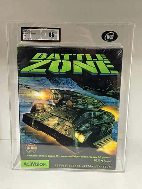 BATTLE ZONE PC-CD-ROM Big Box Game Activision UKG UK grade 85 comme ...
