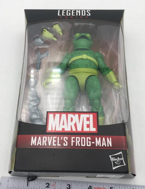 MARVEL LEGENDS STILT-MAN BAF Into The Spider-Verse MARVELS FROG MAN ...