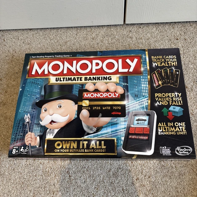 HASBRO MONOPOLY ULTIMATE Banking Board Game £21.50 - PicClick UK