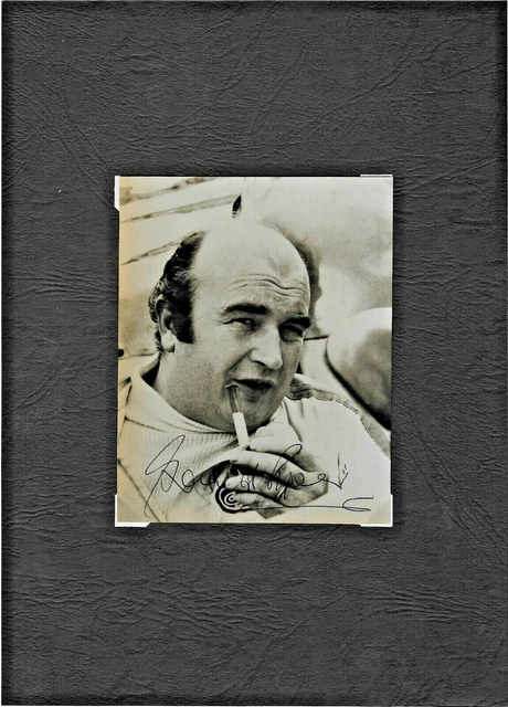 DÉDICACÉ PHOTO DAVID Piper Porsche 917 Ferrari 250 Gto Signé EUR 55,97 ...