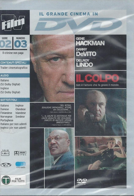 DVD **IL COLPO** con Gene Hackman Danny DeVito Delroy Lindo nuovo 2002 ...
