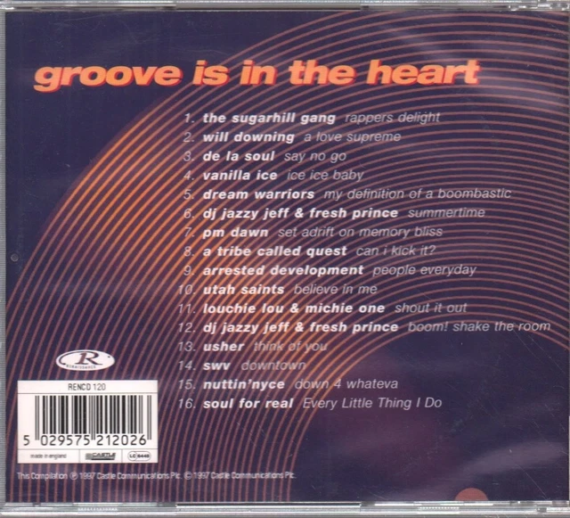 VARIOUS ARTISTS GROOVE Is In the Heart CD UK Renaissance 1997 ...