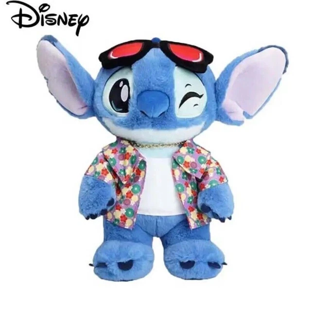 DISNEY STITCH PLUSH Teddy Lilo Shirt Sunglasses Cute Gift Soft Toy 30cm ...