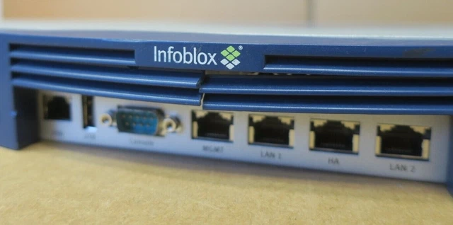 INFOBLOX TRINZIC 1410 1400 1U Network Security Appliance TE-1410 ...