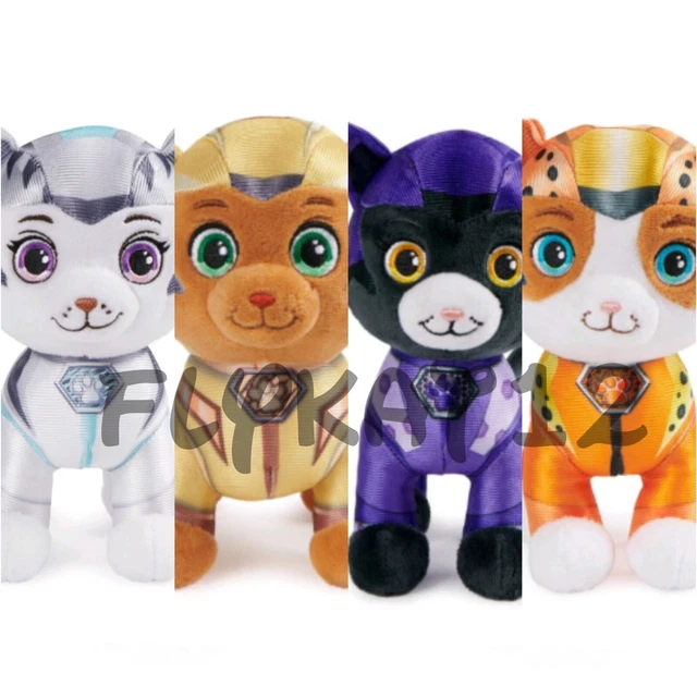 PAW PATROL CAT Pack Animal Plush Rory, Shade, Leo, Wild 8" Plush £84.48 ...