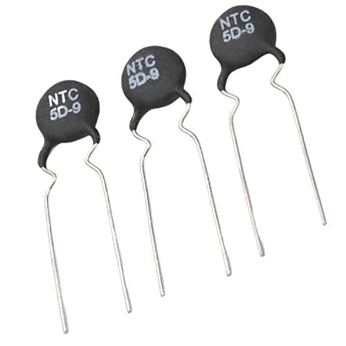 NTC THERMISTOR RESISTORS 5D-9 3A 5 Ohm Inrush Current Limiting Limiter ...