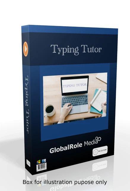 TOUCH TYPING TUTOR Software program Learn to Type Windows £4.95 ...