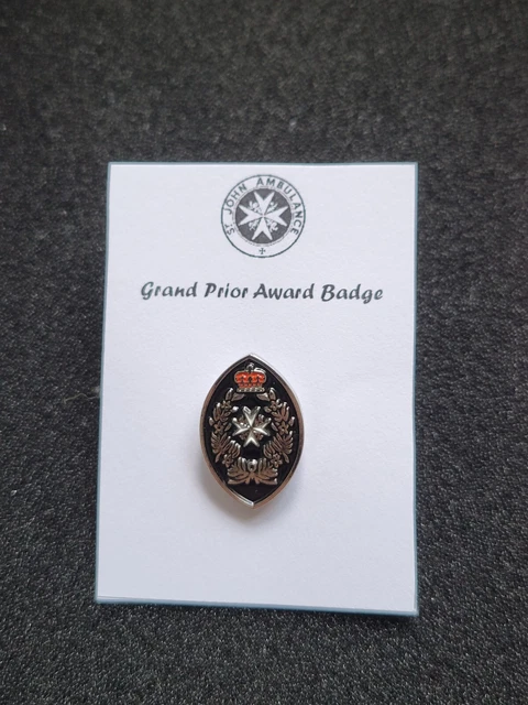 ST JOHN AMBULANCE Youth Grand Prior Award Pin Badge £11.99 - PicClick UK