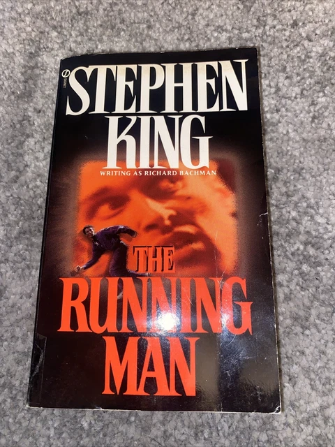 THE RUNNING MAN Stephen King (as Richard Bachman) - 1982, Signet US ...