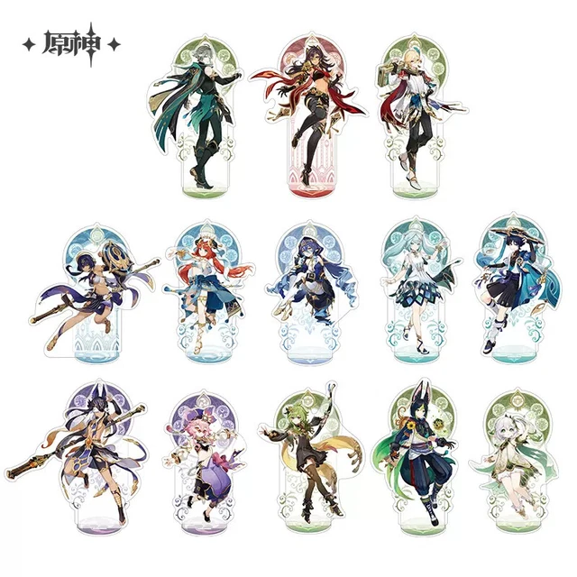 OFFICIAL GENSHIN IMPACT Mihoyo Liyue Acrylic Character Stands EUR 21,74 ...