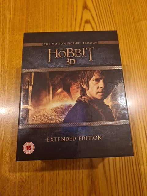 THE HOBBIT: THE Motion Picture Trilogy [Extended Edition] (Blu-ray, 2015) £20.00 - PicClick UK