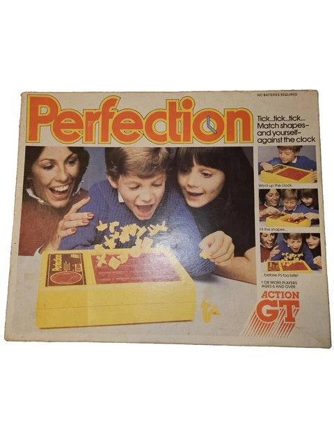 VINTAGE PERFECTION BOARD Game Action GT 1980 Complete Boxed Working $20 ...