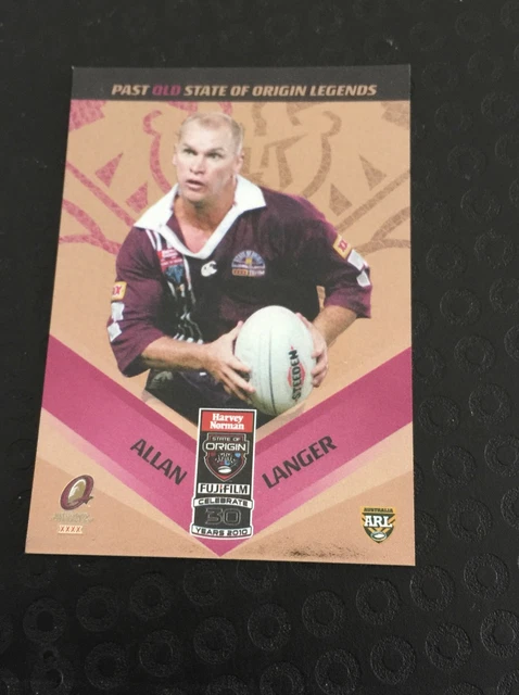 2010 NRL PAST QLD State Of Origin Trading Card Allan Langer EUR 2,21 ...