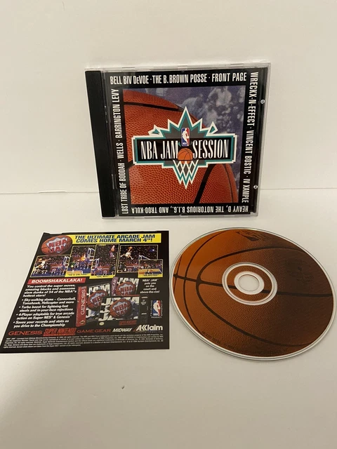 NBA JAM SESSIONS (CD, 1994) Various Artists RARE With Insert $14.99 ...