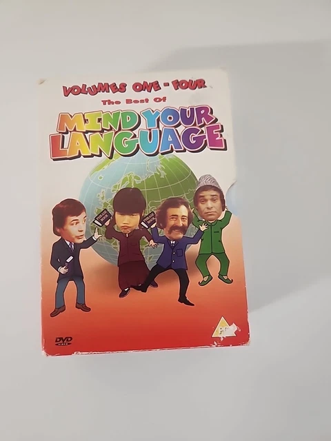 THE BEST OF Mind Your Language Volume One To Four Excellent Condition ...