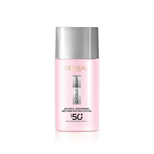 L'ORÉAL PARIS GLYCOLIC Bright UV Fluid SPF 50+ PA++++, 50ml ...