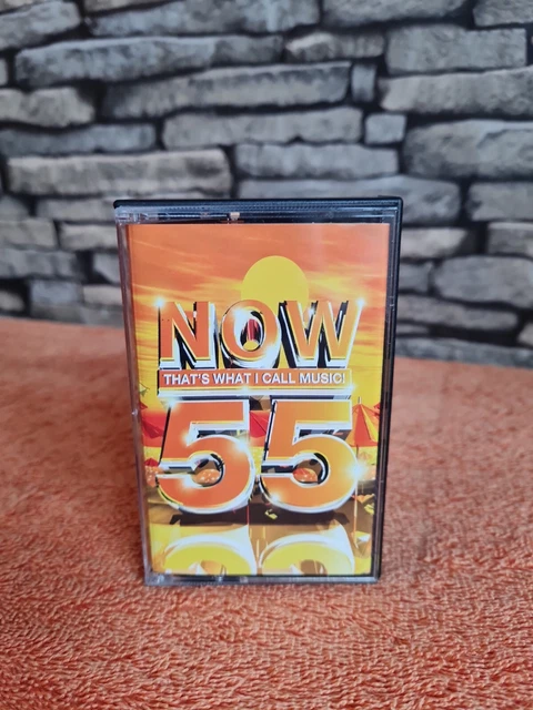 NOW THATS WHAT I Call Music 55 - Double Cassette Tape Original Fat Box ...