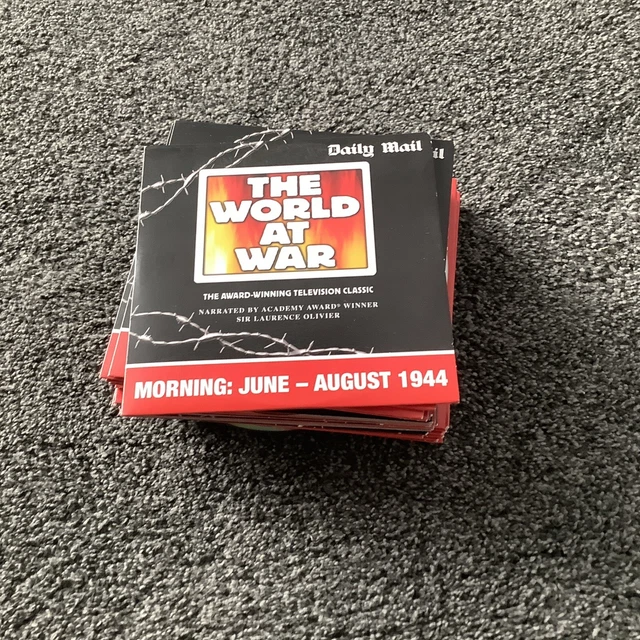 DAILY MAIL DVD The World At War Set Of 26 Discs EUR 11,65 - PicClick IT