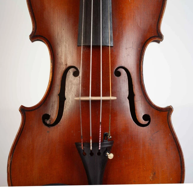 VERY OLD NICE 4/4 violin violon viola Geige Bratsche labeled MICHAEL ...