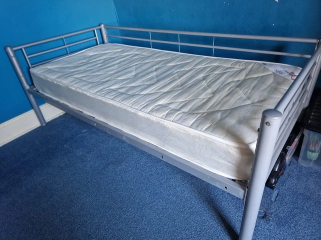 CHILDS SINGLE BED with mattress £21.48 - PicClick UK