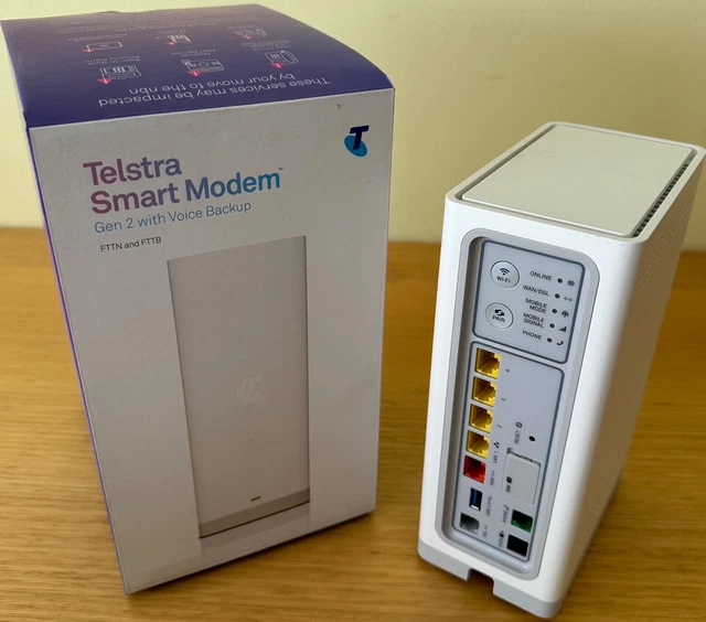 TELSTRA SMART MODEM Gen 2 with Voice Backup $23.14 - PicClick