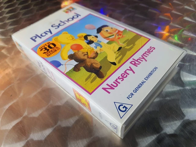 PLAY SCHOOL: NURSERY Rhymes - Vintage ABC For Kids Video VHS Tape $19. ...