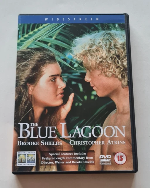 THE BLUE LAGOON DVD 1980 Brooke Shields Christopher Atkins Leo McKern £ ...