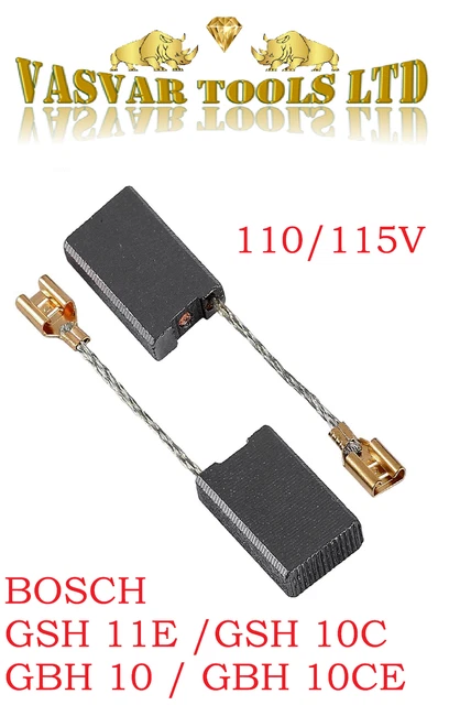 BOSCH GSH 11E Carbon Brushes GBH 11 DE / GSH 11 E / GSH 10C $27.53 ...
