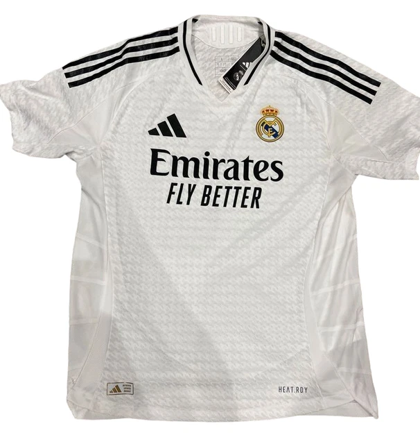 ADIDAS AUTHENTIC REAL Madrid 2024/25 Kylian Mbappé #9 maglia calcio ...