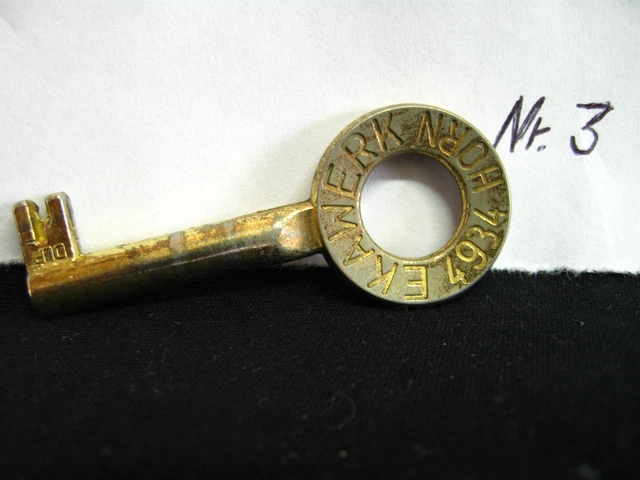 EKA-WERK HORN MÖBELSCHLÜSSEL 4934 Schublade u/o Schranktür 1960-er Nr. 3 EUR 11,00 - PicClick DE