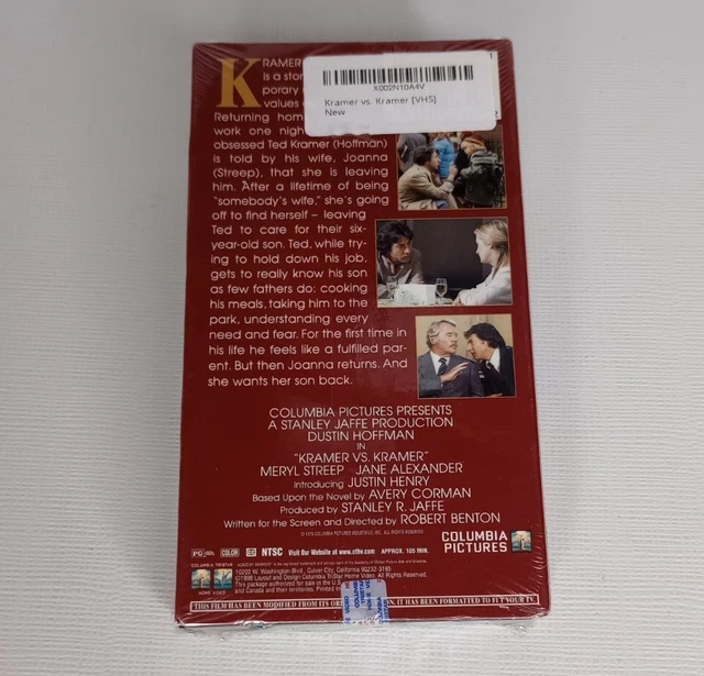 KRAMER VS. KRAMER Box Office Hits Edition VHS 2000 Columbia New £37.06 ...